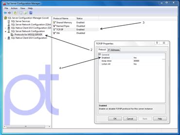 Enabling SQL Server 2008 R2 Access Over Network