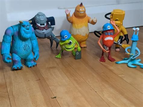 Original Disneypixar Monsters Inc Figures Talking Action Figures X 7