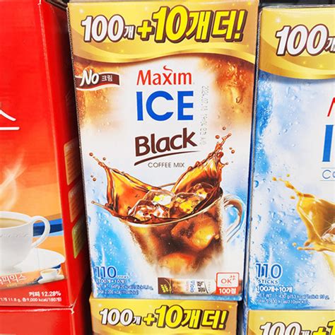 티몬 글로벌 홀세일 동서 맥심 아이스 커피 믹스 블랙 100포 649g X 1개 취미 수집