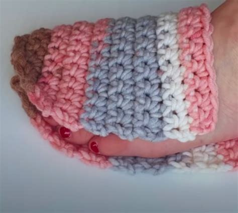 How To Make Crochet Moccasin Slippers Diy Joy