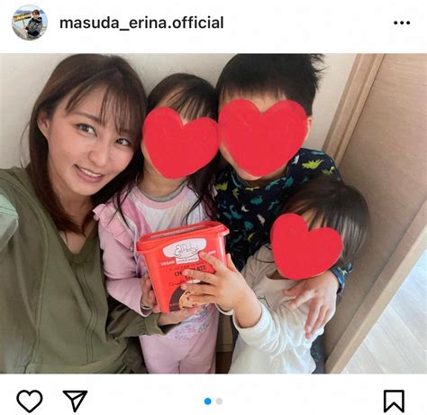 枡田絵理奈アナ公式インスタグラム（＠masudaerinaofficial）から ― スポニチ Sponichi Annex 芸能