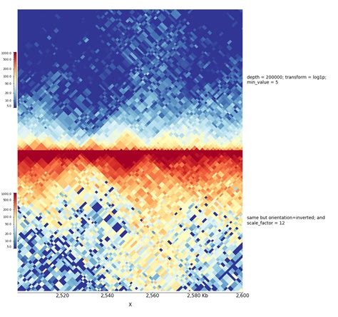 How To Use Scale Factor In Hic Matrix · Issue 153 · Deeptools Pygenometracks · Github