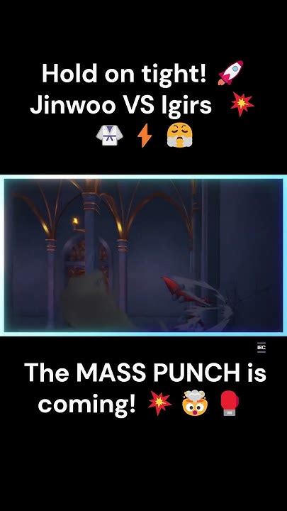 Sung Jinwoo Vs Igirs🔥 Sololeveling Shorts Ytshorts Youtubeshorts