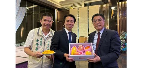 日本友誼市賣芒果挺台南 黃偉哲：展現實質城市外交成果