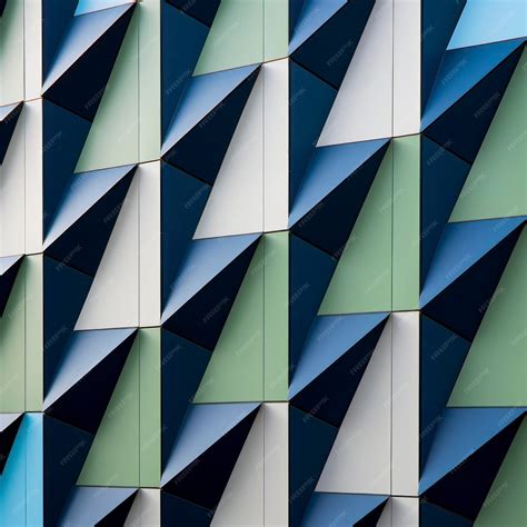 Premium Ai Image Geometric Tile Background