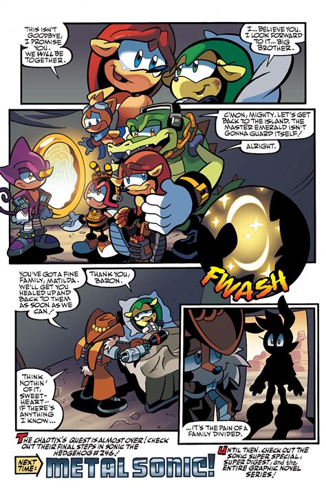 Honestly The Sweetest Scene In Archie Sonic 245 Rsonicthehedgehog