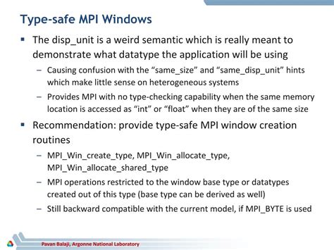 ppt rma considerations for mpi 3 1 or mpi 3 errata powerpoint