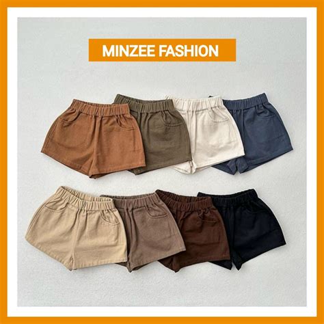 Quần Short Nữ Quần Sooc Đùi Kaki Phong Cách Hàn Quốc Cạp Chun Co Giãn