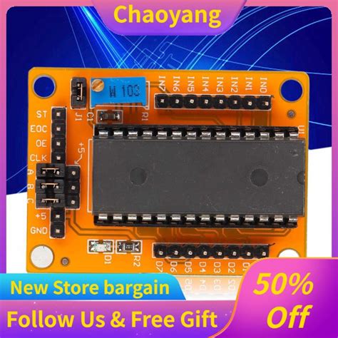 Chaoyangmall Analog To Digital Conversion Module Ad Converter 8 Parallel With Accuracy