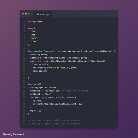 Shandy Siswandi On Linkedin Cybersecurity Golang Go