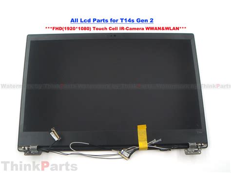lenovo thinkpad t14s gen 2 lcd screen all assembly for fhd touch ir