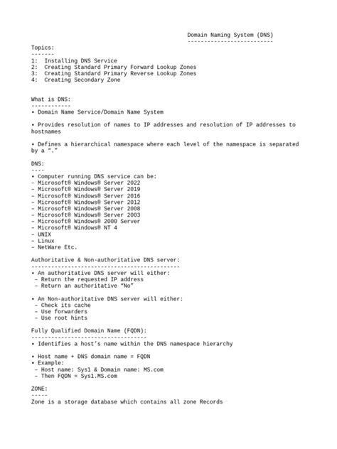 Domain Naming System Dns Pdf
