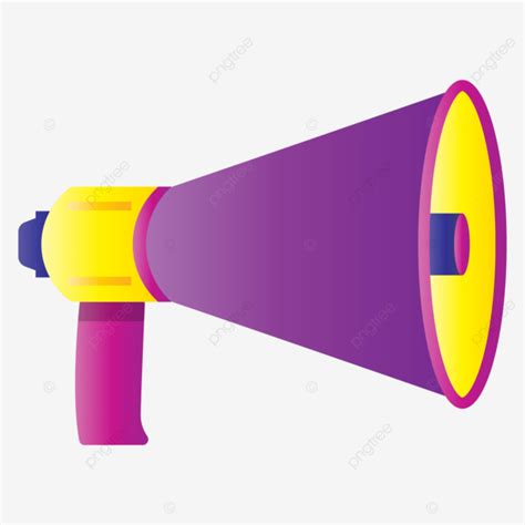 Megaphone Clipart Design Vector Loud Spaker Sign Announcement Mike Icon