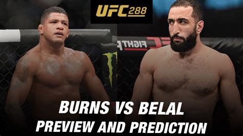 UFC 288 Belal Muhammad Vs Gilbert Burns Preview Prediction And Odds