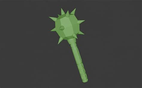 🔫 Havik Weapon Morning Star Medieval Morning Star Weapon Stl・ Stl