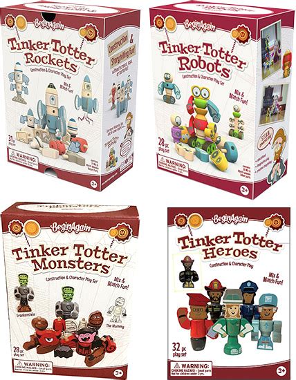 Tinker Totter Wooden Toy Sets