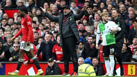 Ancaman Serius Juergen Klopp Ke Manchester United Usai Menahan Liverpool