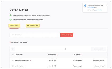 Domain Monitor Web Tool Tutorial Whoisxml Api