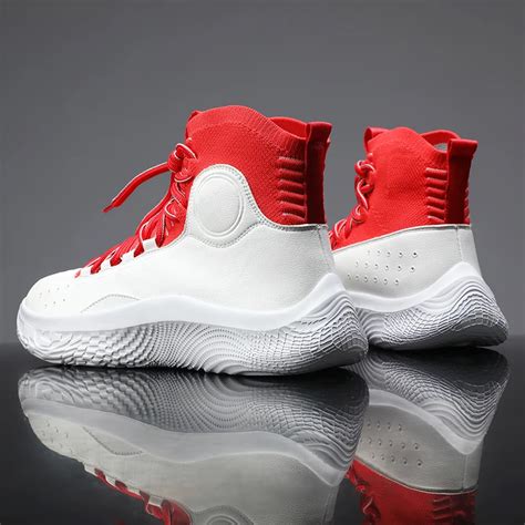 T Nis De Basquete Alto Respir Vel Para Homens Sapatos Confort Veis Para Esportes Ao Ar
