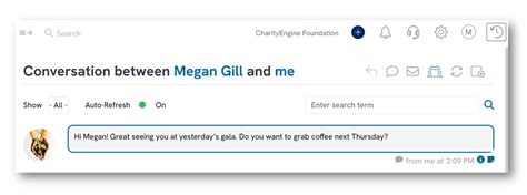 sms conversations a new addition to charityengine s features