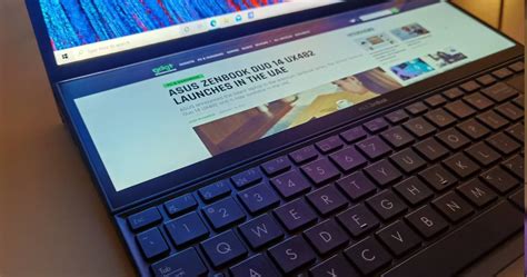 Asus Zenbook Duo 14 Ux482e Review Gadgets Middle East