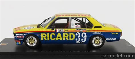 Spark Model Sb331 Scala 1 43 Bmw 5 Series 530i E12 Team Ricard N 39