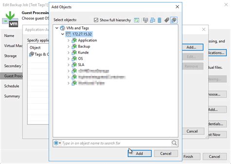 How To Enable Application Aware Processing Veeam At Jamie Anthony Blog
