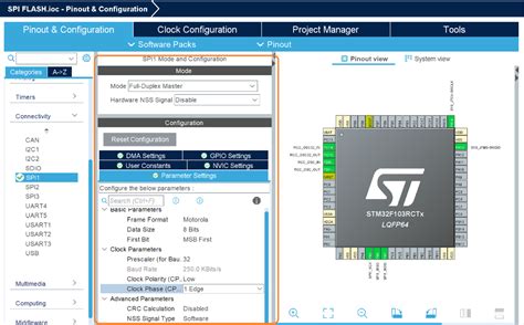 使用stm32cubeide 搭建spi flash 测试环境 大大通 简体站