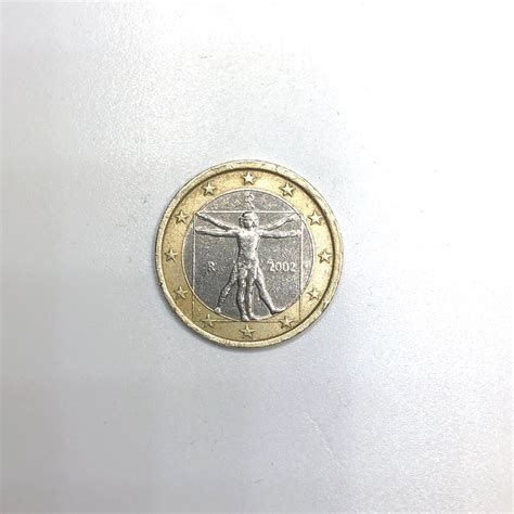 euro munt Italië met ZELDZAAM muntdefect Etsy Nederland