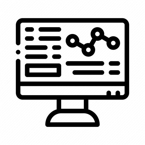 Monitoring Report Analysis Data Computer Icon Download On Iconfinder