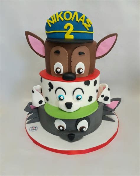 Paw Patrol Birthday Cake In 2022 Paw Patrol Birthday Cake Paw Patrol