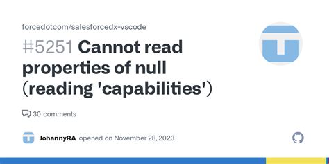 Cannot Read Properties Of Null Reading Capabilities Issue
