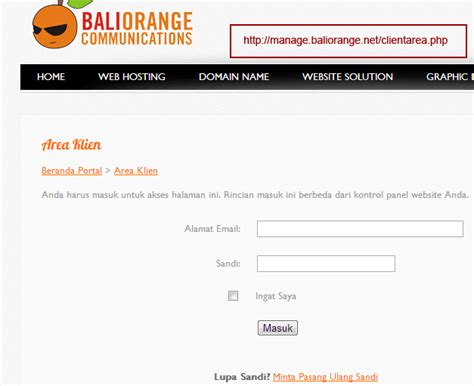 Cara Reset Password Cpanel