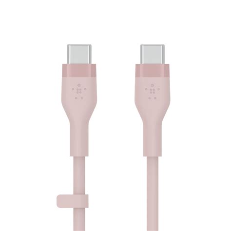 Boostcharge Flex Silicone Usb C To Usb C Fast Charging Cable Belkin Th