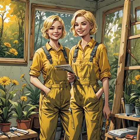 Sisters Ai Generated Artwork Nightcafe Creator