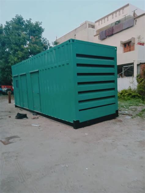 Green Container Type Generator Canopy For Sound Absorbers At ₹ 500000 In Noida