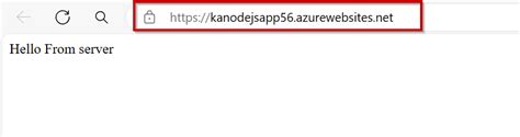 Getting Error On Accessing Api Of Backend Deployed At Azure App Service Minimal Express