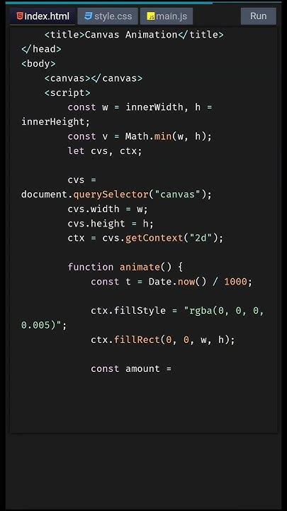 Mesmerizing Dynamic Pattern With Html 5 Canvas Html5 Canvas Tutorials Shorts Coding