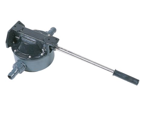 Large Diaphragm Hand Transfer Pump And 5m Hose For Sodium Hypochlorite