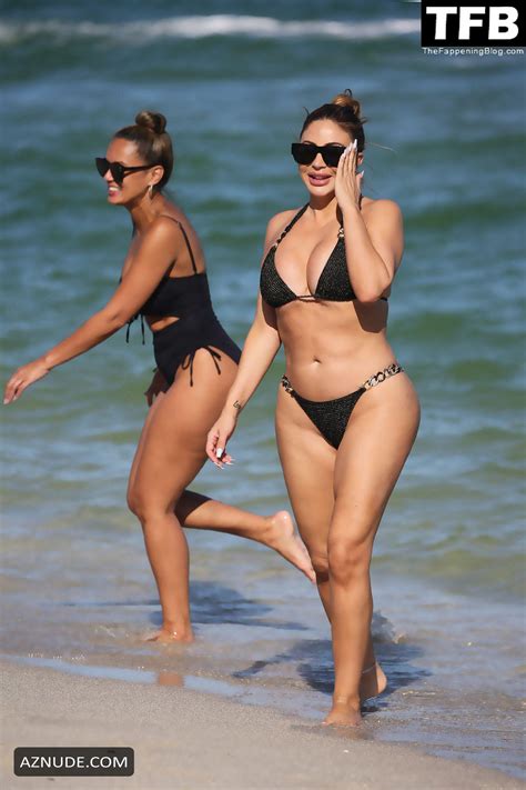 Larsa Pippen Sexy Shows Off Her Hot Curves In A Black Bikini With