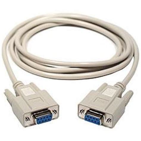 25 Ft Db9f Db9f Null Modem Just One Cable Inc