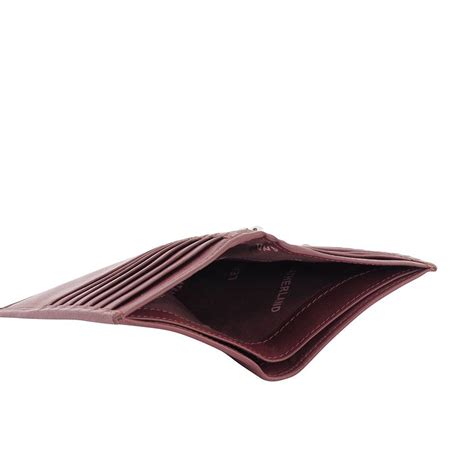 Rfid Genuine Soft Leather Slim Card Wallet Multi Colours