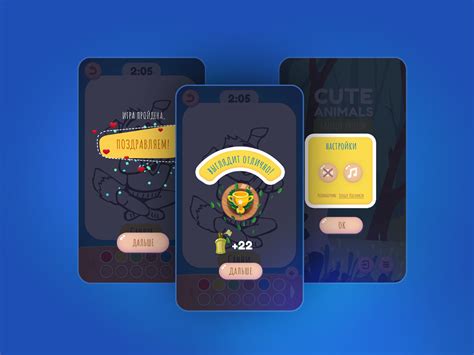 Game Ui Puzzle Game Behance