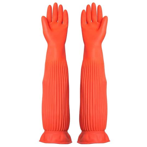 Orders Over 15 Ship Free Upper Arm Length Rubber Latex Gloves In
