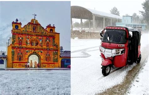 Fuerte Granizada Sorprende Y Pinta De Blanco Guatemala LA HORA TIME
