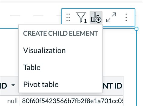 Working With Tables In Virtuous Analytics Virtuous