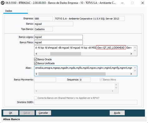 Framework Linha Datasul TEC Utilização do parâmetro Dsrv qt no lookahead para os erros