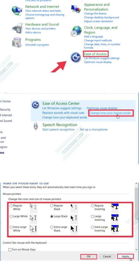 How To Change The Mouse Pointer Color On Windows Methods Techschumz