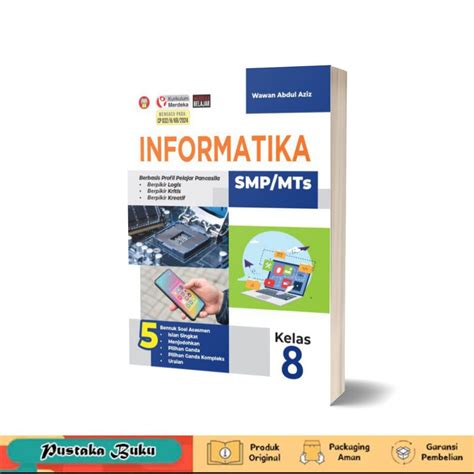 Jual Buku Informatika Untuk Smp Mts Kelas 8 Viii Kurikulum Merdeka Shopee Indonesia
