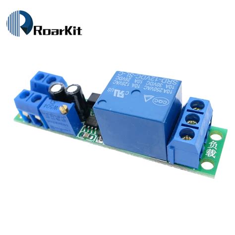 V Time Delay Relay Module Auto Start Delay Switching Device With Optocoupler Signal Triggers